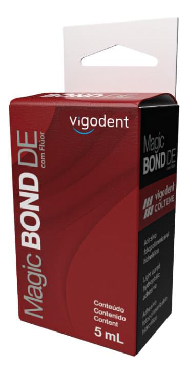 Adesivo Magic Bond DE 5ml com Flúor - Vigodent - Dentalshop